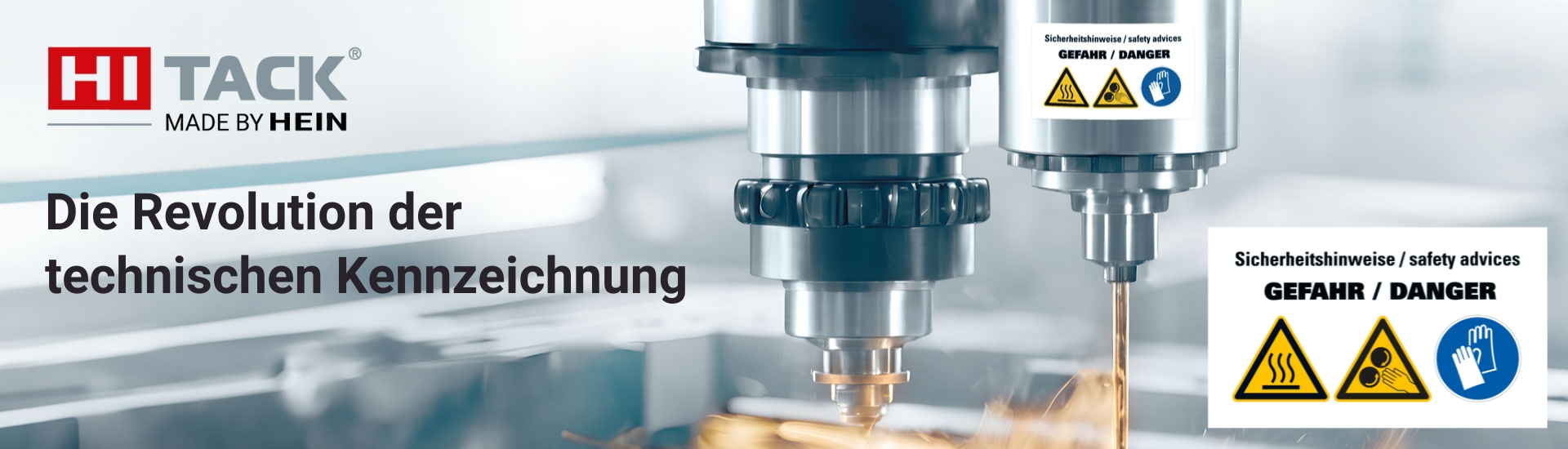 HI-TACK: Individuelle Aufkleber für technische Kennzeichnung | HEIN