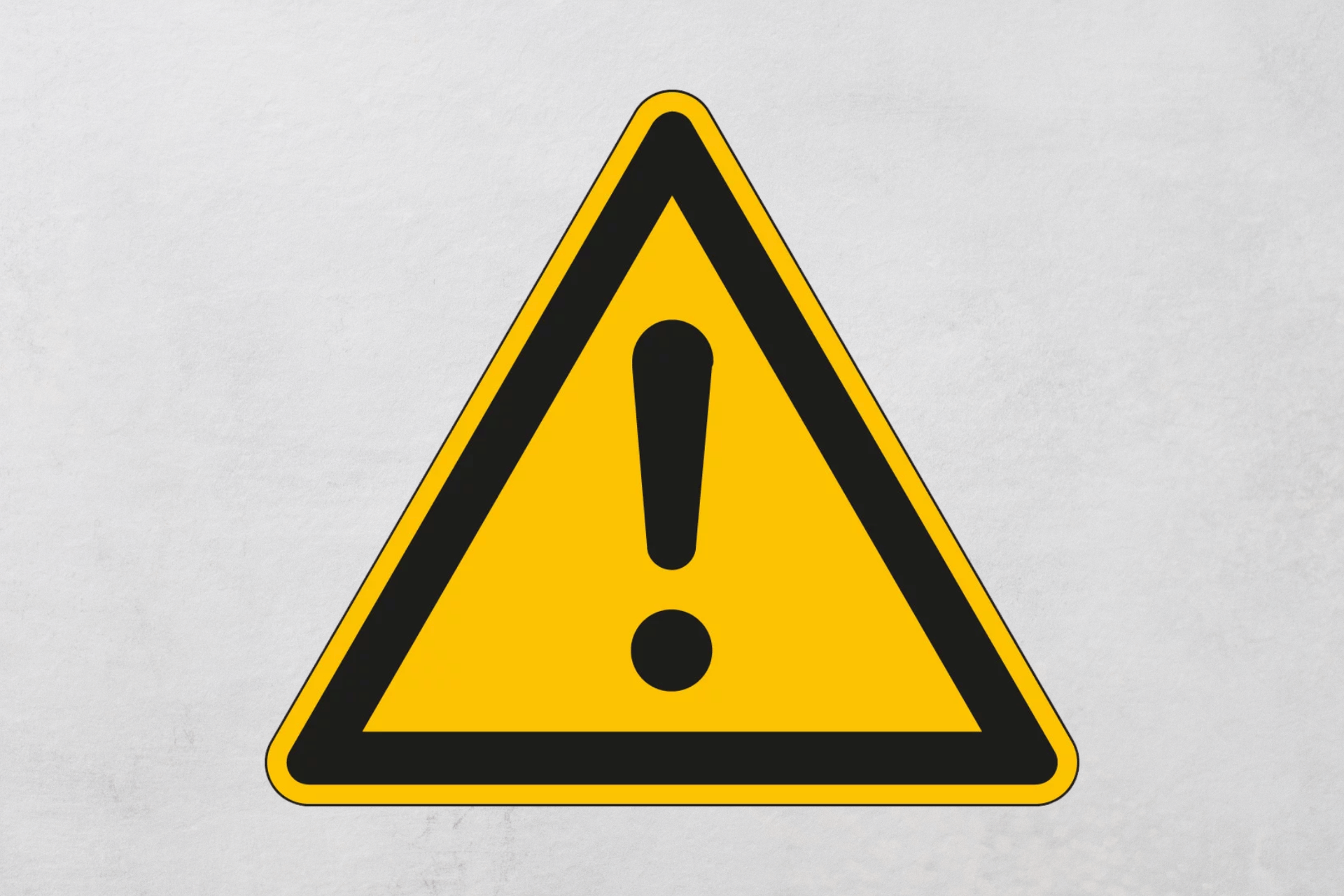 Warnschilder mit Ausrufezeichen: Normgerechte Sicherheitskennzeichnung ...