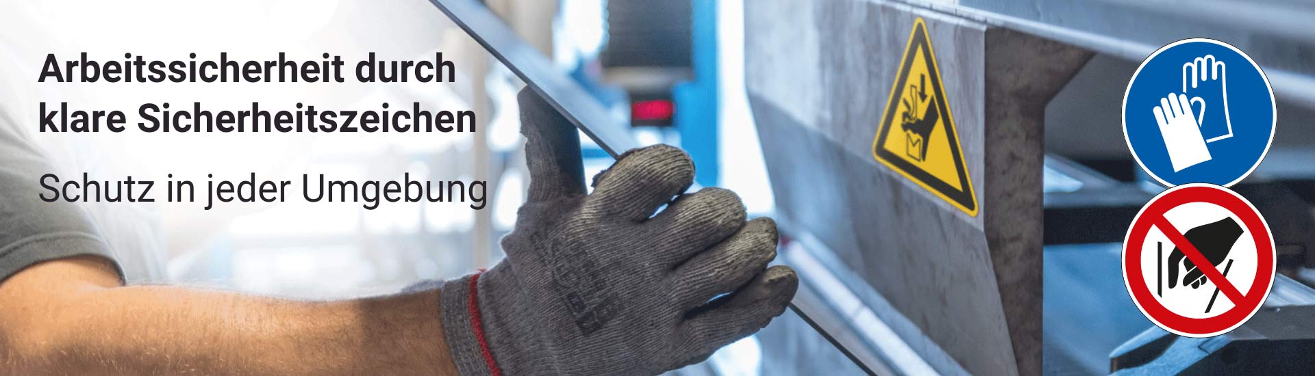 Sicherheitszeichen für Arbeitssicherheit – HEIN Industrieschilder