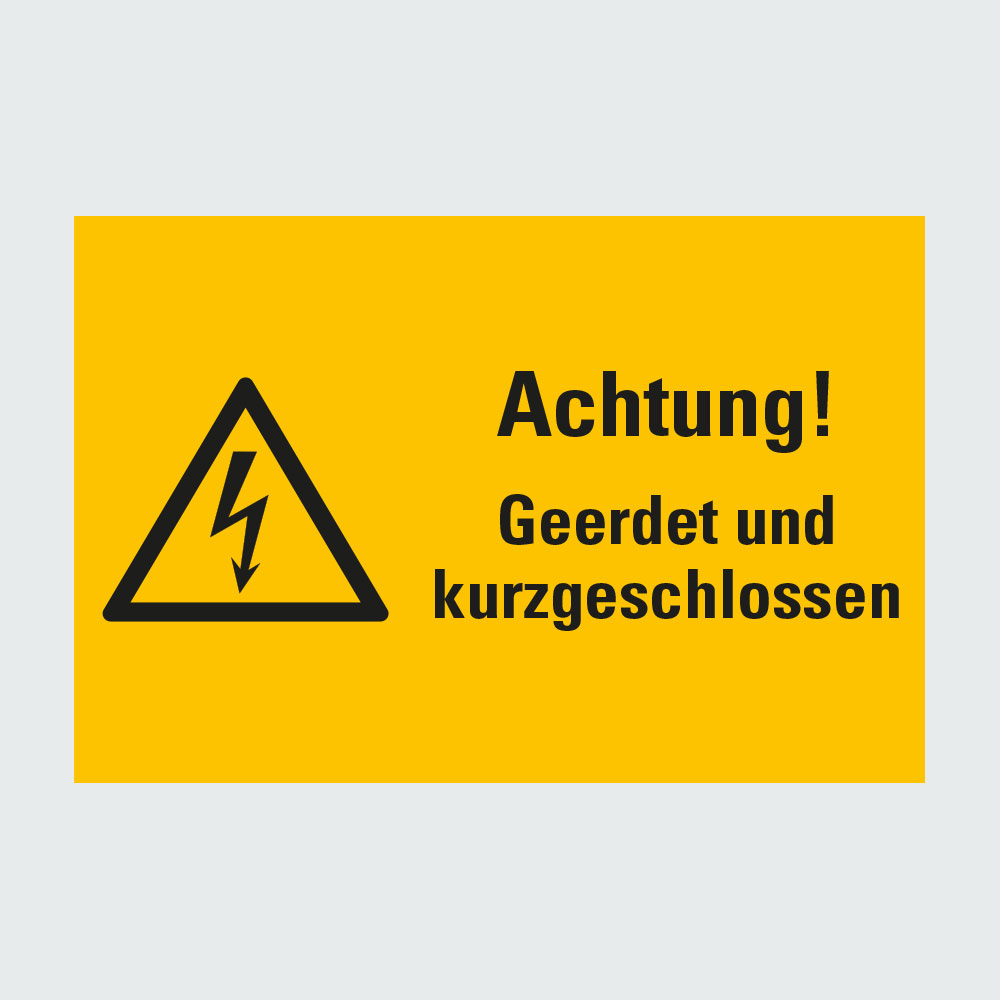 ⚡ Warnschilder Strom & Elektro online bestellen ︎ HEIN