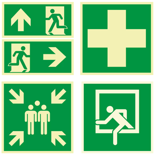 Sicherheitszeichen Und-symbole Und Ihre Bedeutung