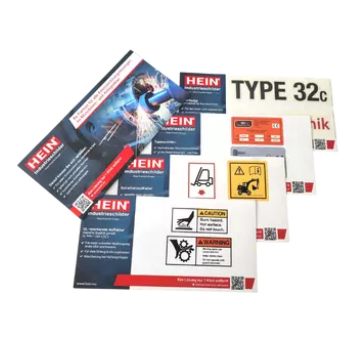 HEIN Industrieschilder ︎ Ihr Kennzeichnungsprofi