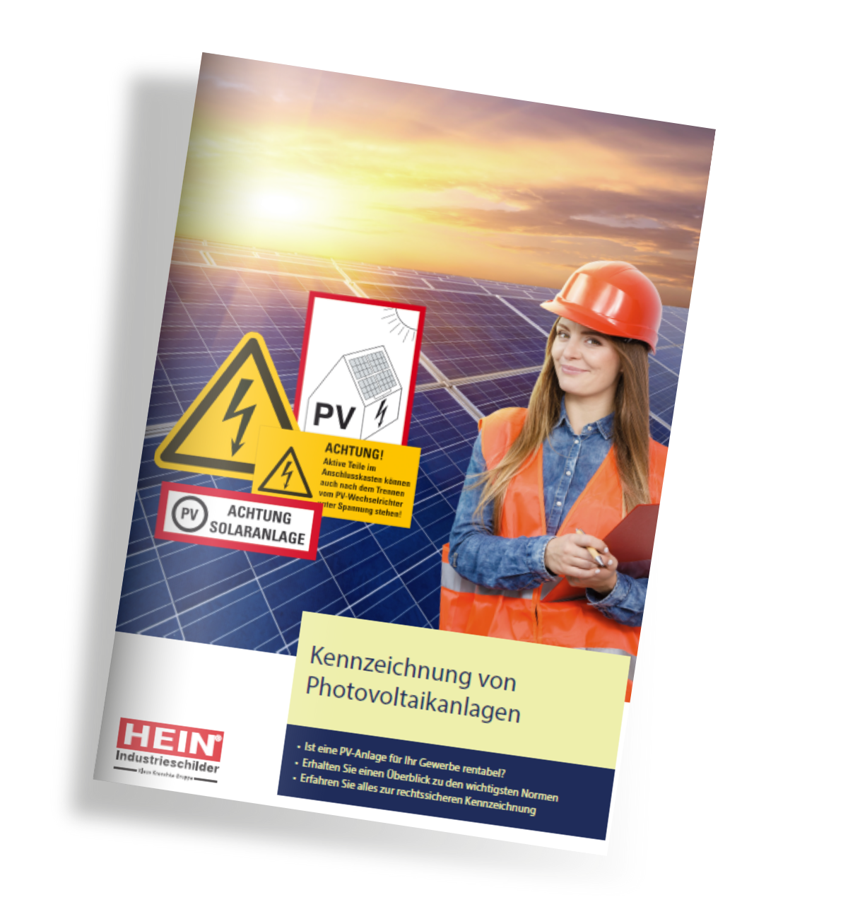 HEIN Industrieschilder ︎ Ihr Kennzeichnungsprofi