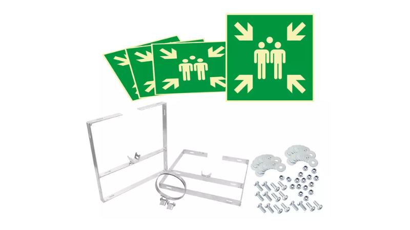 Sammelstelle-Schilder kaufen – gut sichtbar & robust | HEIN.eu