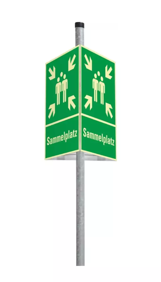 Sammelplatz- & Sammenstelle-Schilder ︎ Jetzt bestellen | HEIN.eu