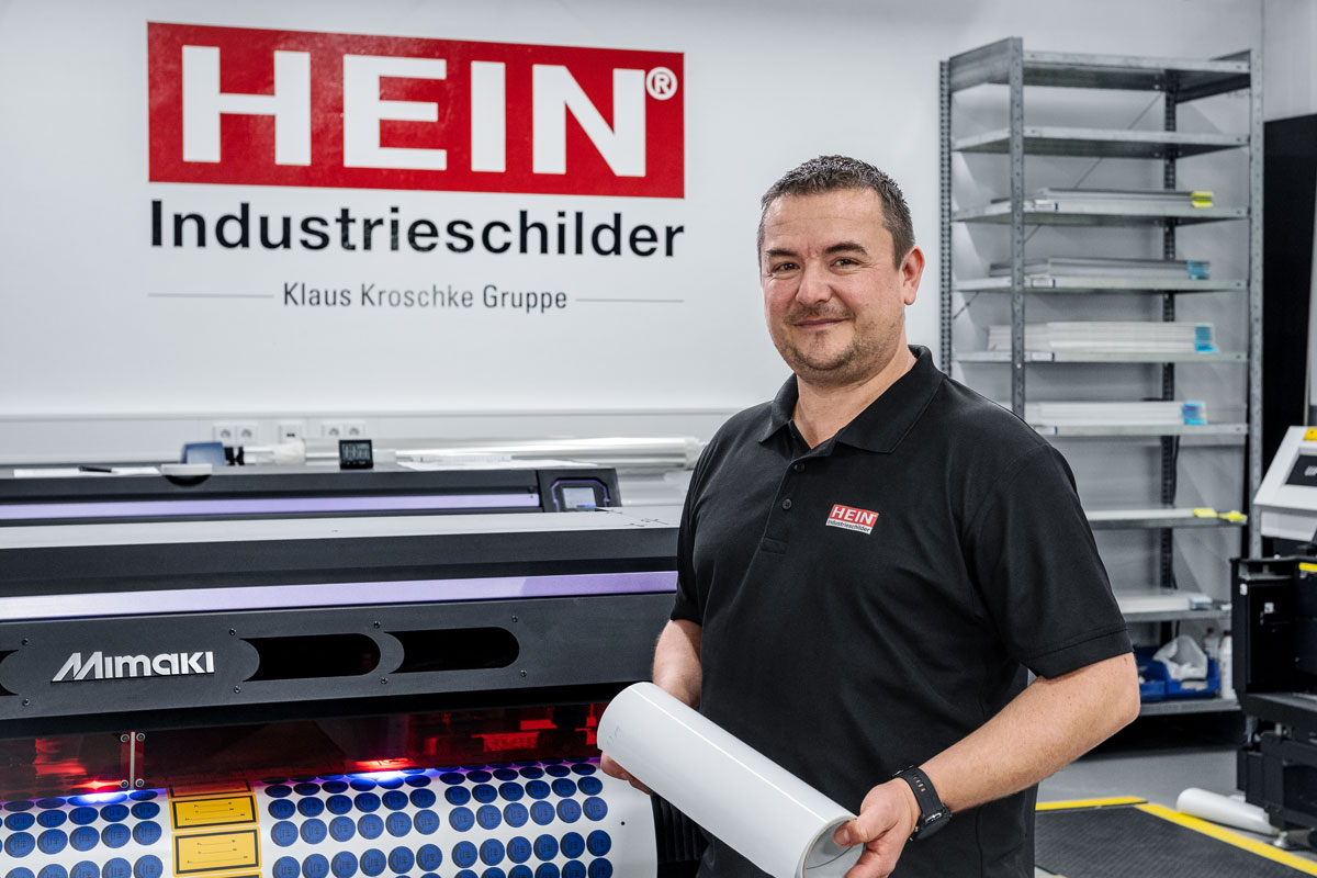 HEIN Industrieschilder ︎ Ihr Kennzeichnungsprofi