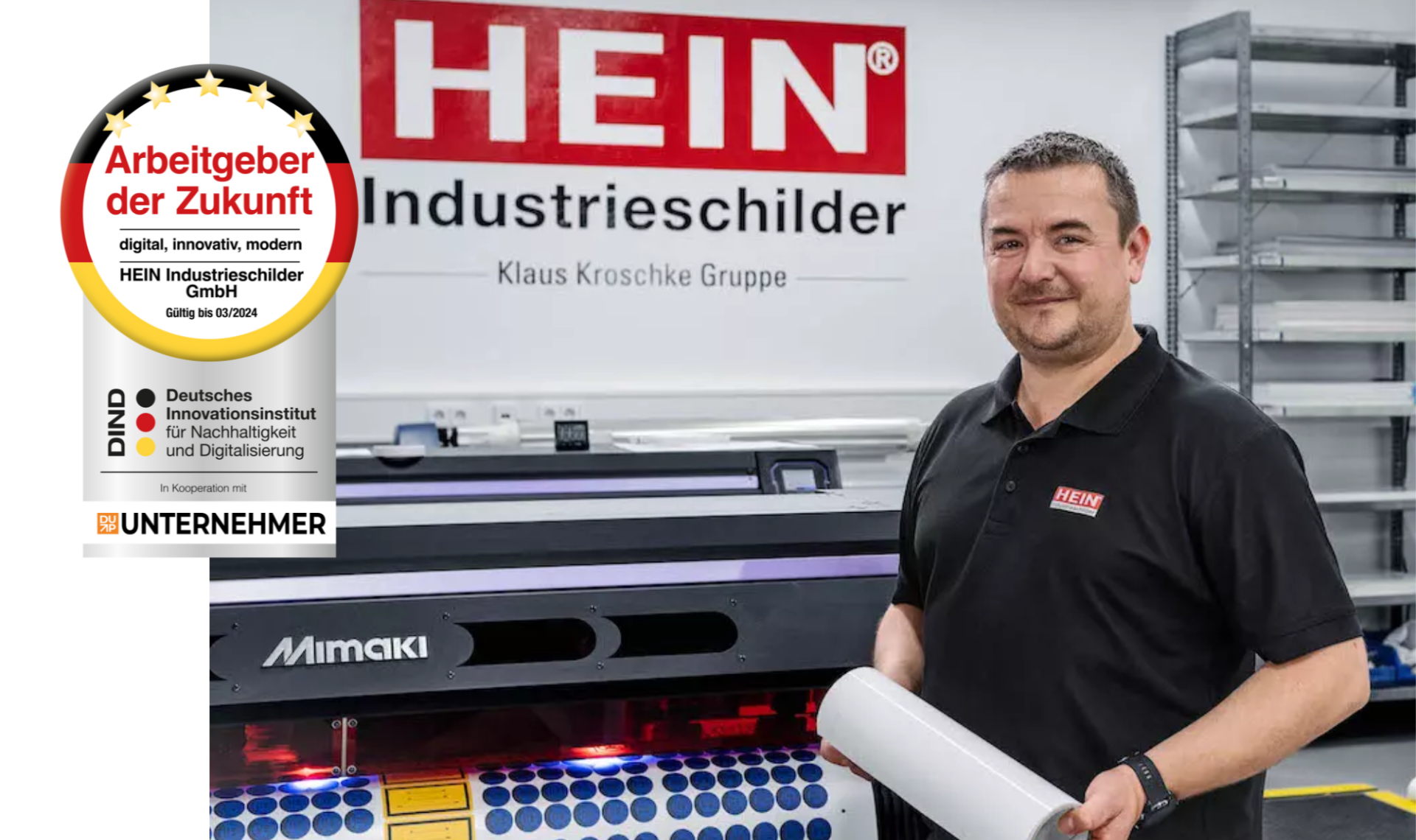 HEIN Industrieschilder ︎ Ihr Kennzeichnungsprofi